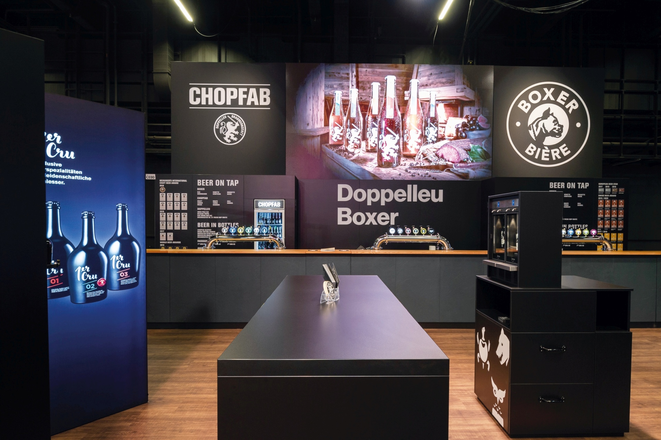 Erlebniswelt Doppelleu Boxer an der Igeho 2019 in Basel - Xaver Award